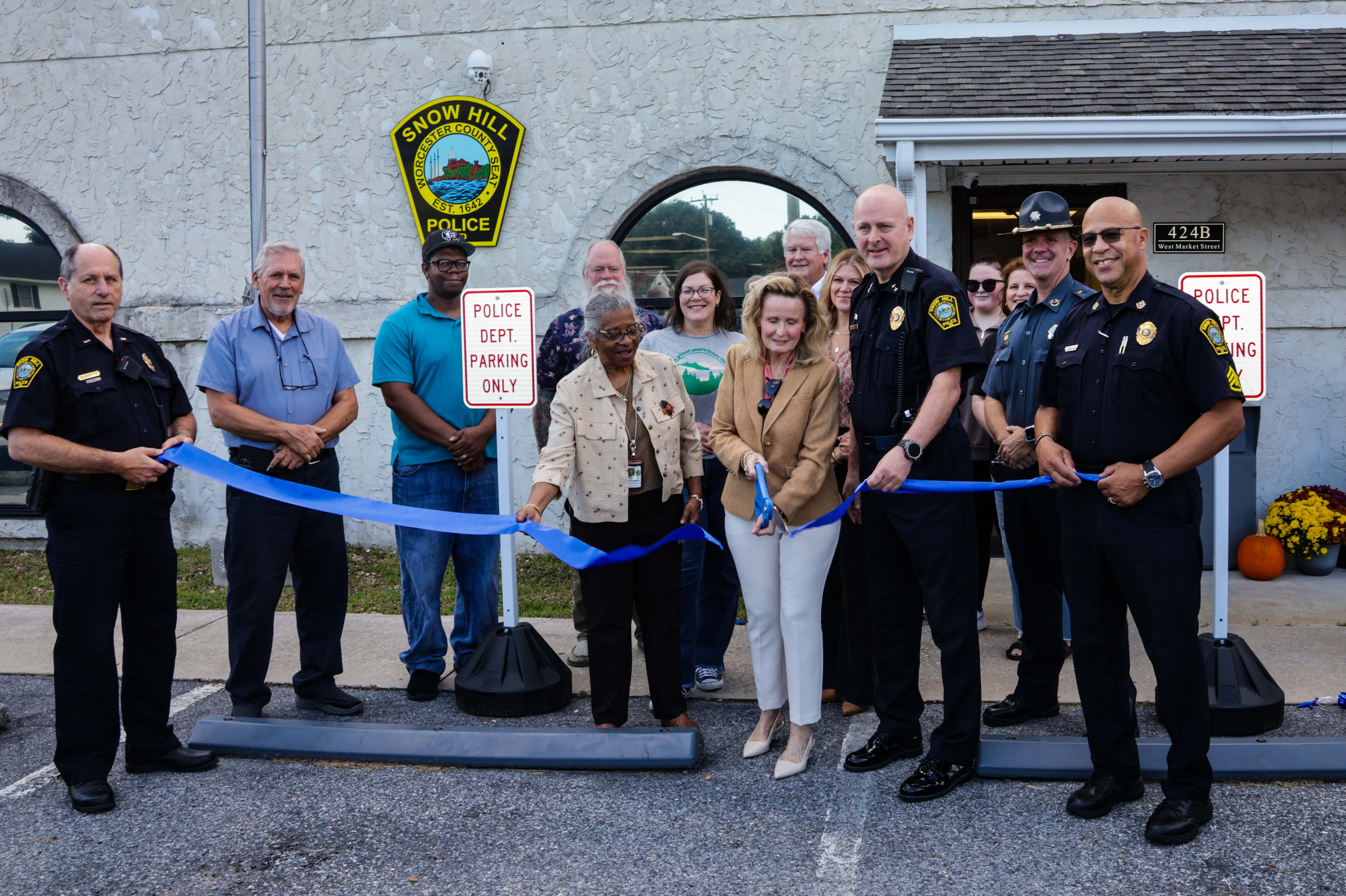 Snow Hill Celebrates New Police Station | Snow Hill MD
